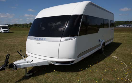 Hobby campingvogne 2017: Nye modeller og nyt design - Fantastiske Ferier